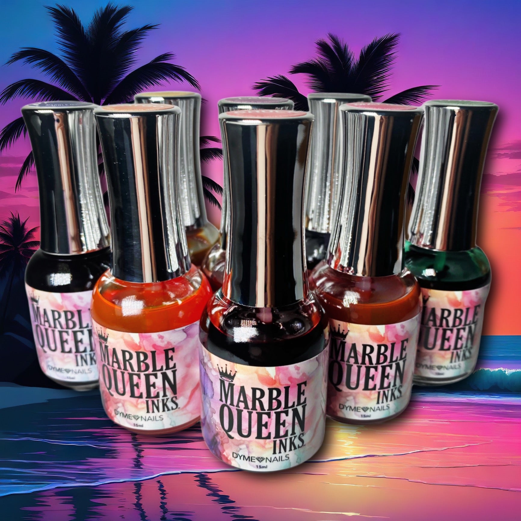 Marble Queen Inks • "CALIFORNIA DREAMIN" Collection – DYMENAILS